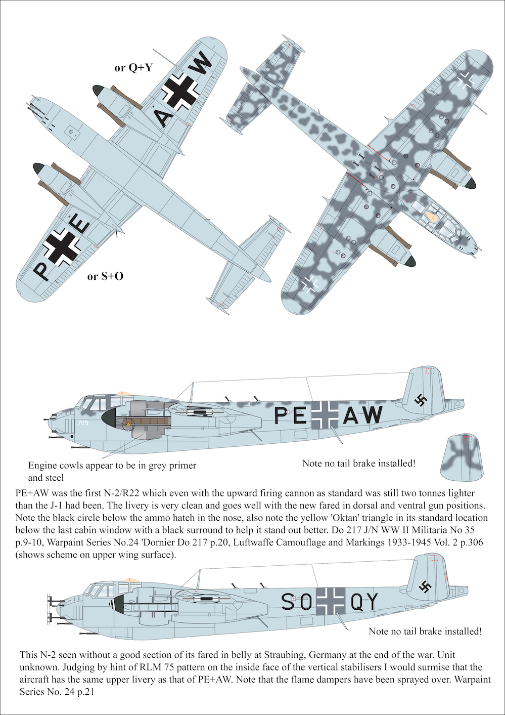 1/48 Dornier Do-217N-2/R22 - 1/48 Flugzeuge Maks & Abziehbilder