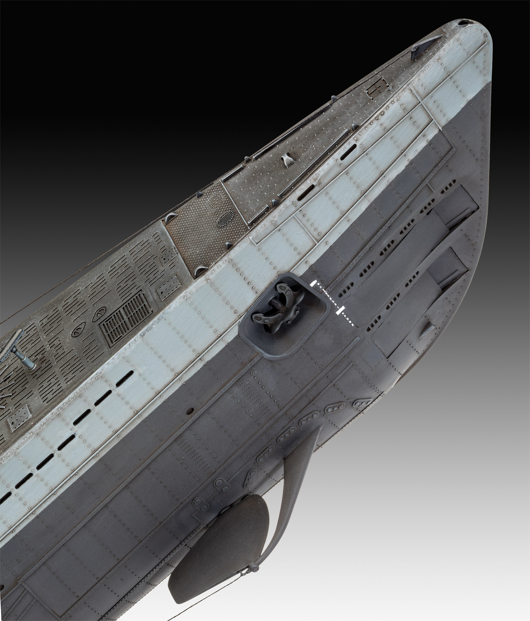 1/72 German Submarine Type Ixc - Bootsmodelle 1/72