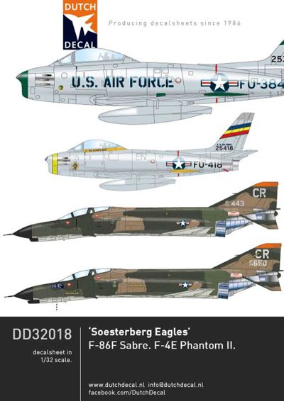 1/32 2TH USAFE North-American F-86F, McDonnell F-4E Phantom - 1/32 ...