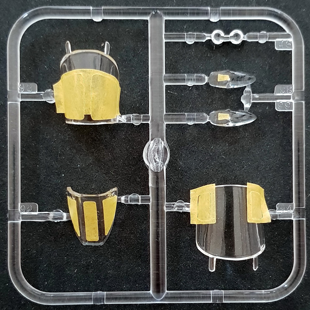 1/72 Bac TSR.2 paint mask - 1/72 aircraft decals