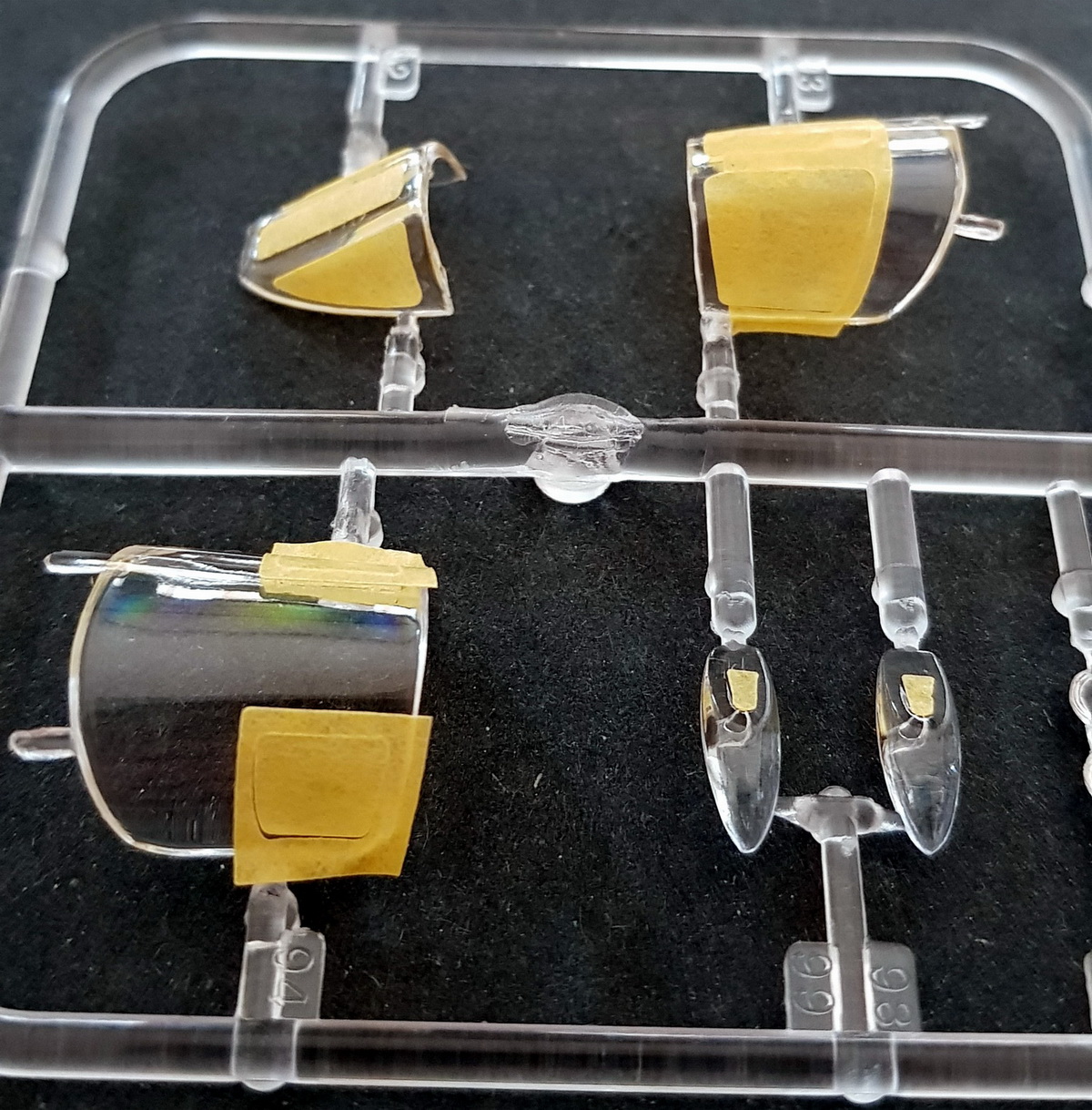 1/72 Bac TSR.2 paint mask - 1/72 aircraft decals