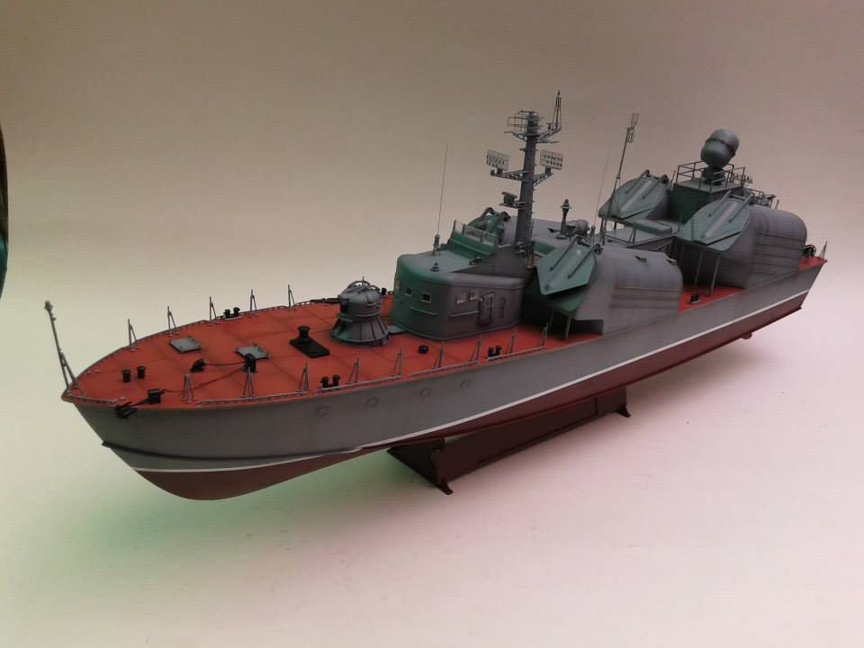 1/72 Osa Class OSA-1 Russian Navy Missile BoatPlastic Model Ki - Boats ...
