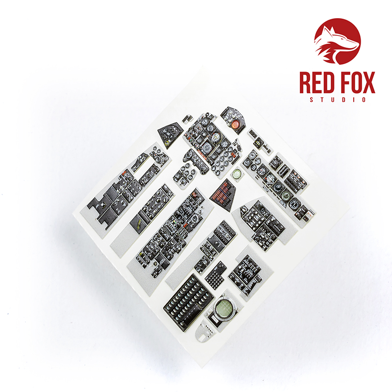 1/32 McDonnell F-4J Phantom II Instrument Panel - 1/32 aircraft upgrade set