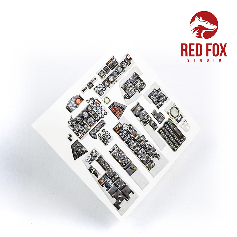 1/32 McDonnell F-4J Phantom II Instrument Panel - 1/32 aircraft upgrade set