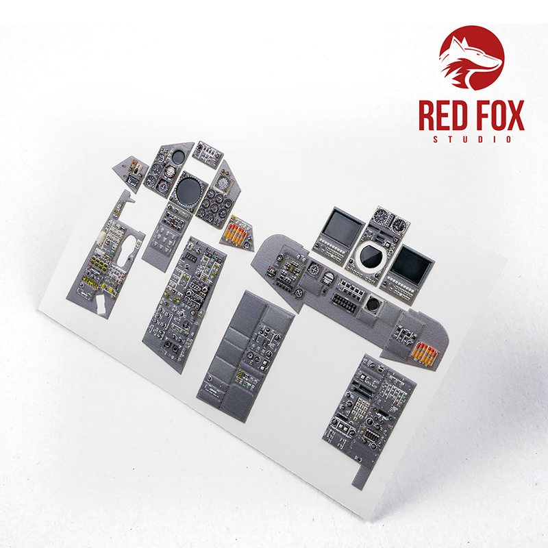 1/32 Panavia Tornado Ecr Instrument Panel - 1/32 aircraft upgrade set