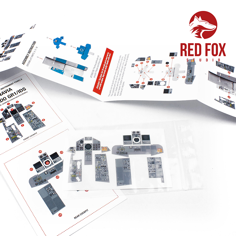 1/32 Panavia Tornado GR.1/IDS Instrument Panel - 1/32 aircraft upgrade set