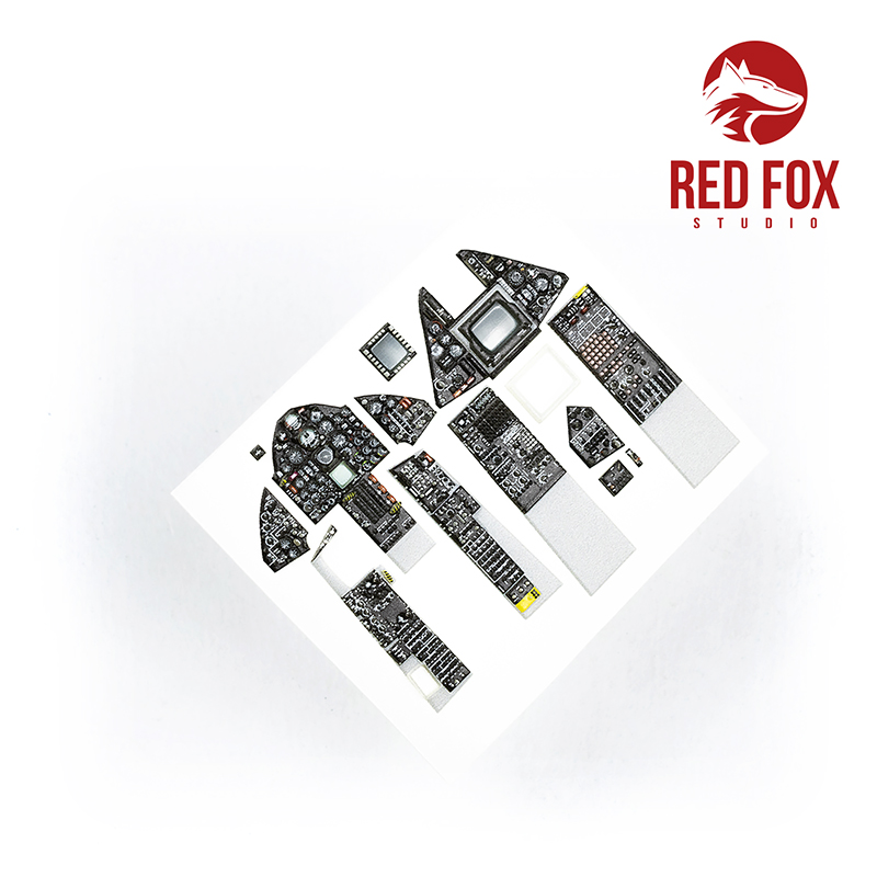 1/48 Lockheed SR-71 Blackbird Instrument Panel - 1/48 aircraft upgrade set