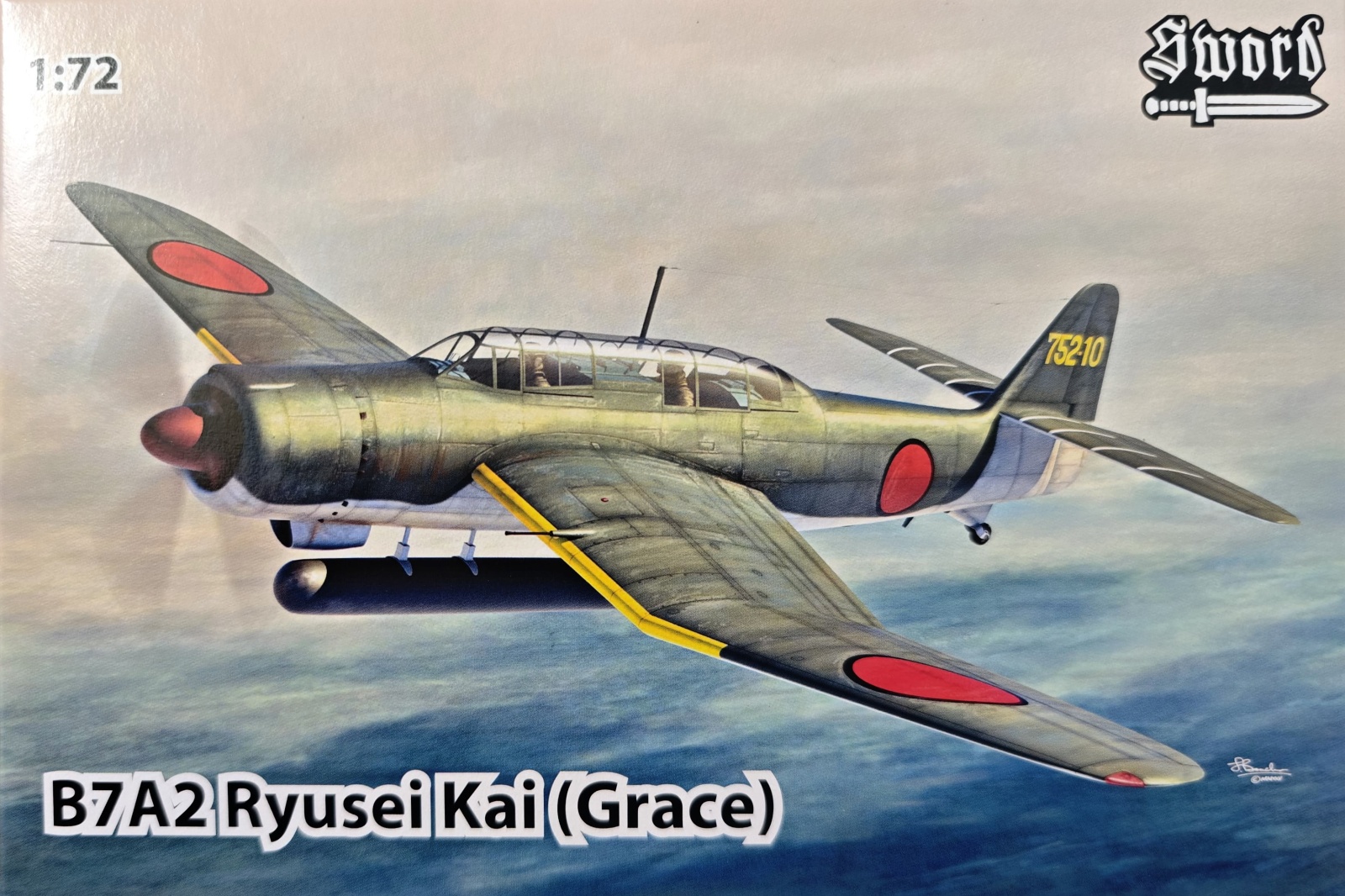 1/72 Aichi B7A2 Grace - 1/72 aircraft plastic or resin kit