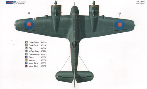 1/48 Bristol Beaufighter Mk.VIF V8656/G with AI. Mk.VIII radar - 1/48 ...
