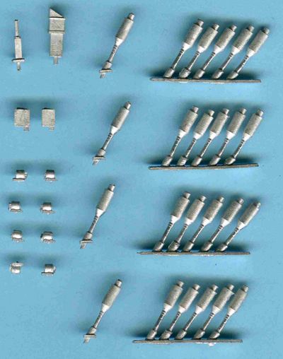 1/72 Hedgehog Anti-Sub. Weapon - Sets amélioration bateaux 1/72