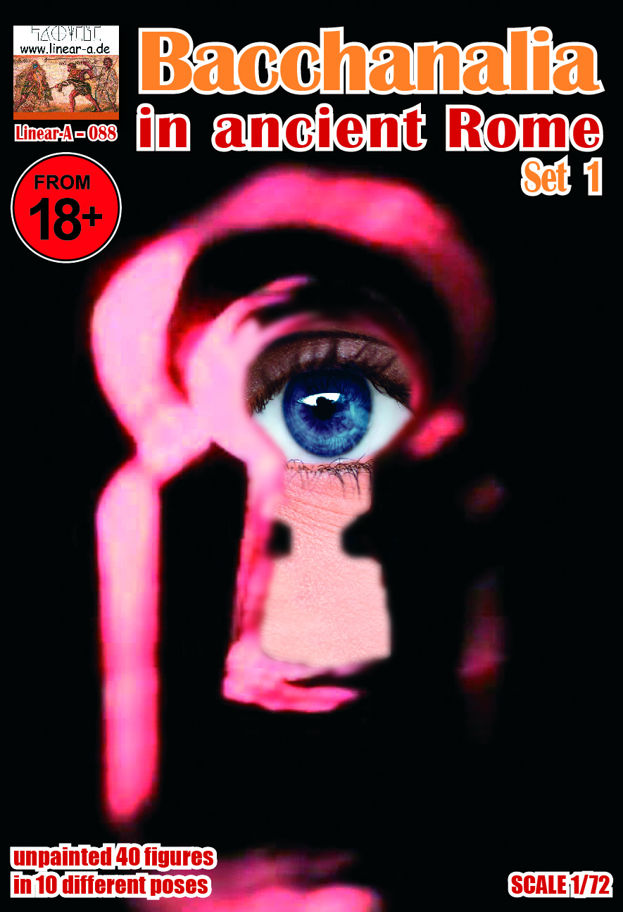 1/72 Bacchanalia in ancient Rome Set 1 - Figurines en plastique 1/72