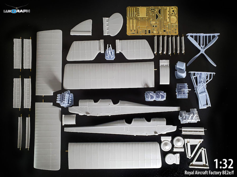 1/32 Royal_Aircraft_Factory Be.2E/F Premium Edition - Maquettes avions ...