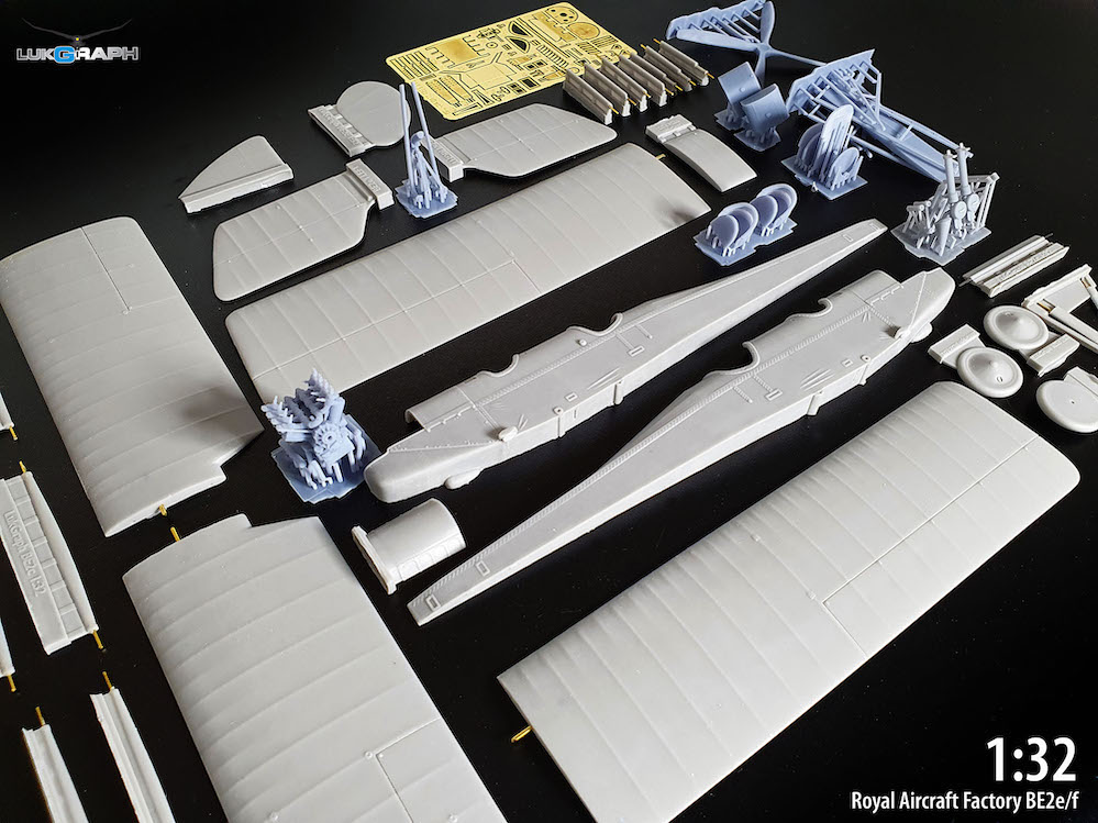 1/32 Royal_Aircraft_Factory Be.2E/F Premium Edition - Maquettes avions ...