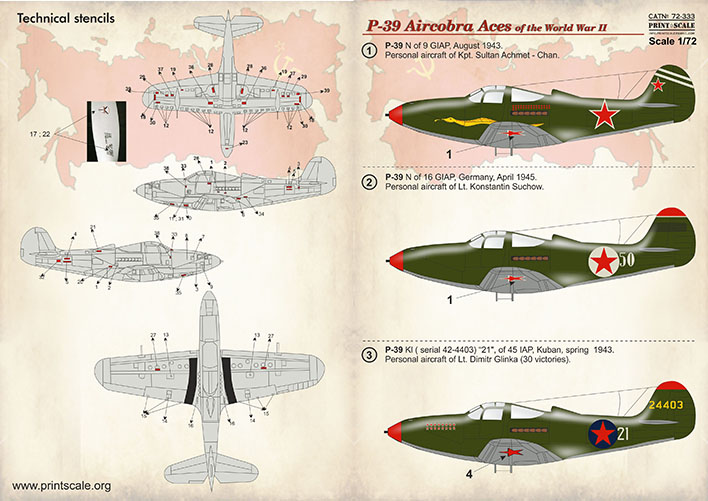 World War 2 Plane Decals