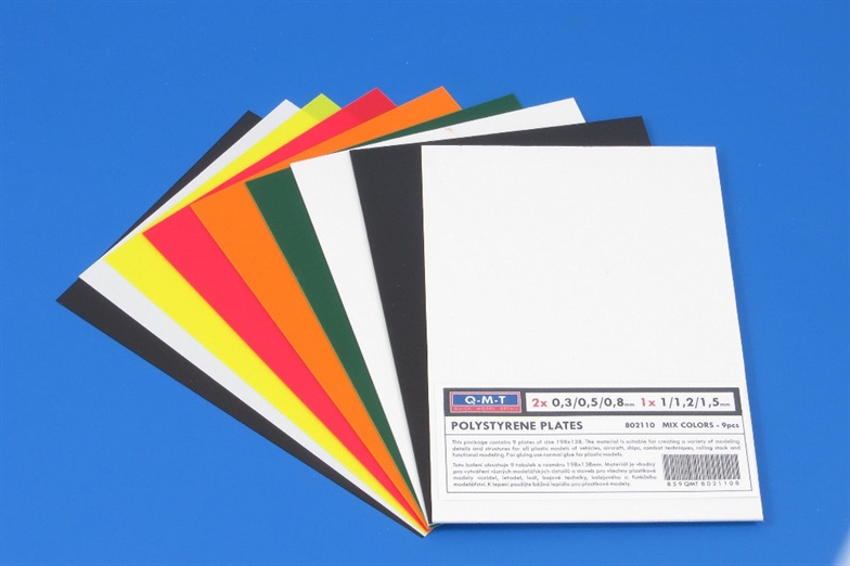 Polystyrene plates FULL SET 9 pcs. - Profilés - Plaques