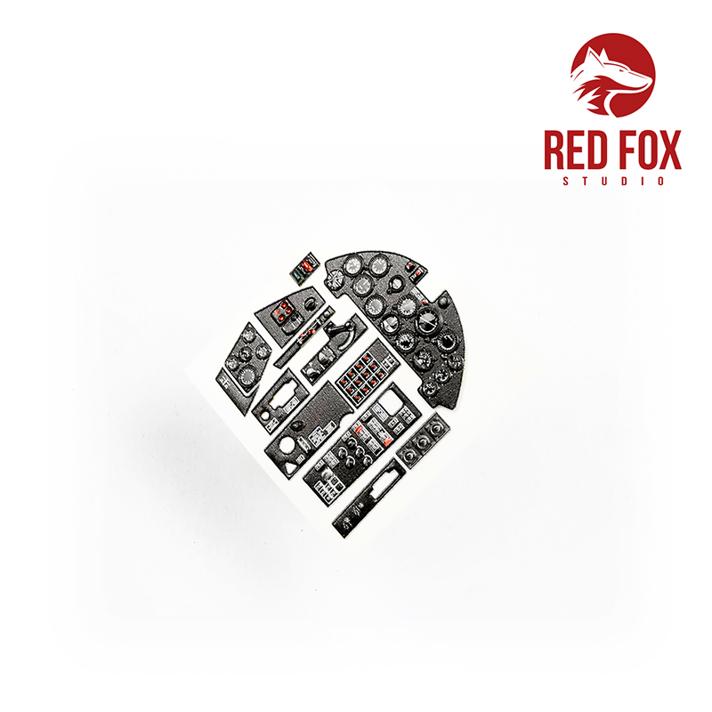 1/32 Vought F4U-1 Corsair Instrument Panel - Sets de détaillage avions 1/32