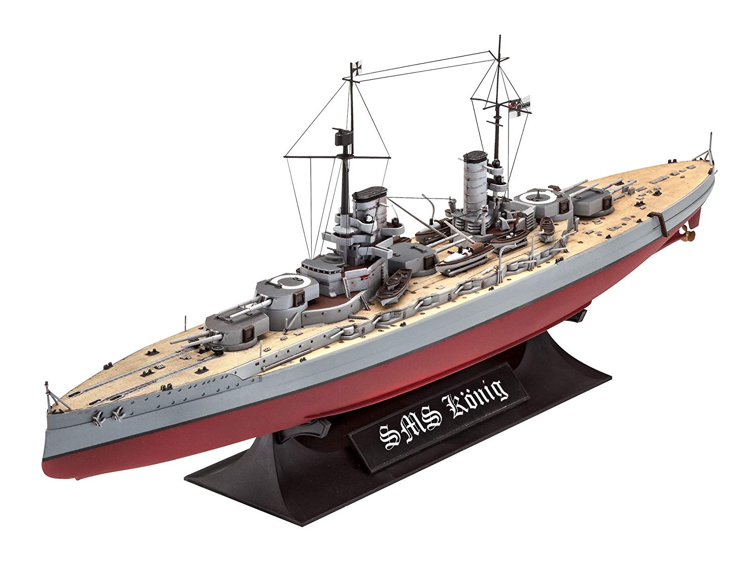 1/700 Konig class WWI German Battleship - Maquettes bateaux 1/700
