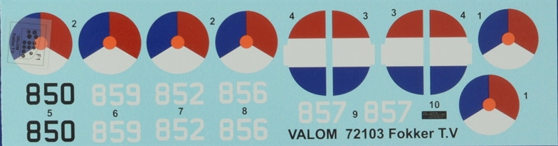 1/72 Fokker T.V - Maquettes avions plastique et résine au 1/72