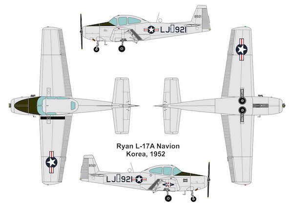 1/72 Ryan L-17 A/B Navion - Maquettes avions plastique et résine au 1/72