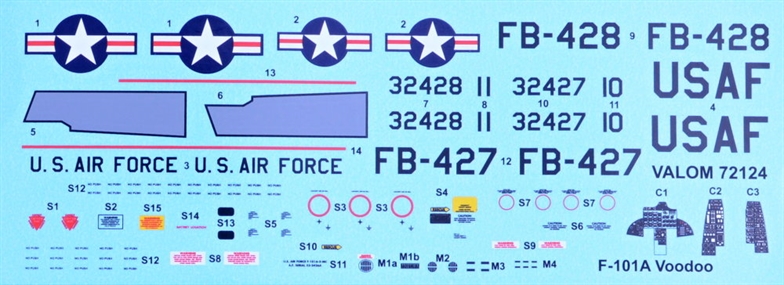 1/72 F-101A Voodoo - Maquettes avions plastique et résine au 1/72